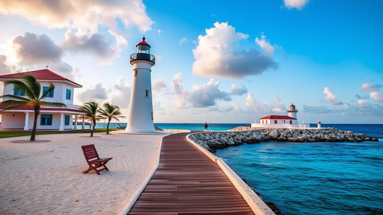 Reviewing the Lighthouses of Aruba Board Walk | Travel Insights